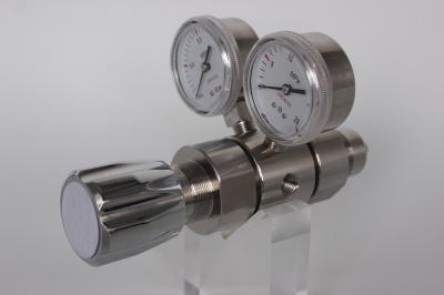 中国 高圧試験用 ステンレス鋼 酸素調節器 双段階 W21.8 G5/8 販売のため