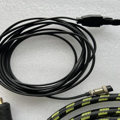 Cina Flexible Torch Head 10-25EU Set di saldatura TIG con cavo 4M con connettore a 5 poli 150A in vendita