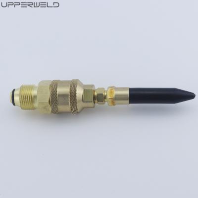 Cina ODM ottone inflatore elio palloni di gas regolatore di riempimento valvola di inclinazione per ugello del serbatoio di elio in vendita