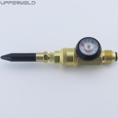 Cina ODM ottone inflatore elio palloni di gas regolatore di riempimento valvola di inclinazione per ugello del serbatoio di elio in vendita