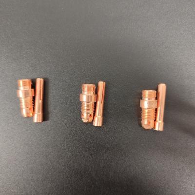 Cina 0.28KG Nozzolo di alluminio Collet Corpo Isolatore di elettrodi TIG Saldatura Torcia Consumabili Kit per WP-17/18/26 13N 18pcs in vendita