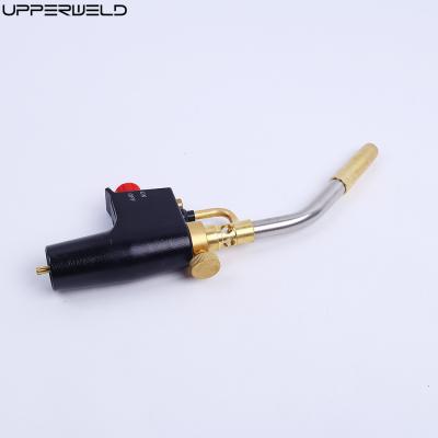 China 1300 graus Figura de chama Lâmina de propano de latão Chama ajustável e ignição de empurrão fácil à venda