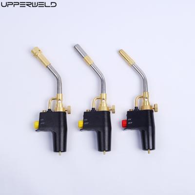 China 1300 graus Figura de chama Lâmina de propano de latão Chama ajustável e ignição de empurrão fácil à venda