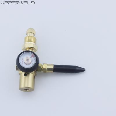 China Gasreducer Helium Latex Ballon Filler Inflator 0-3000 PSI Met Gauge Voor CGA580 Tank Valve Te koop