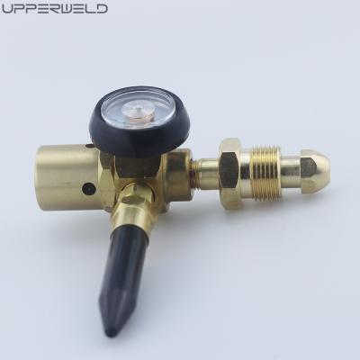 China Gasreducer Helium Latex Ballon Filler Inflator 0-3000 PSI Met Gauge Voor CGA580 Tank Valve Te koop