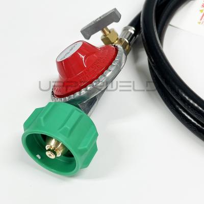 Cina 5FT tubo e valvola del gas liquefatto regolabile 0-5PSI regolatore di pressione del propano per bombole di gas in vendita