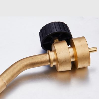 Cina Torcia di riscaldamento CGA600 Torcia di fiamma a matita di ottone propano MAPP Testa di torcia di saldatura per saldatura a brasatura in vendita