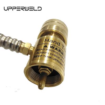Cina MAPP Brazing Torch Torch di riscaldamento turbo propano per la refrigerazione HVAC Finitura nera in vendita