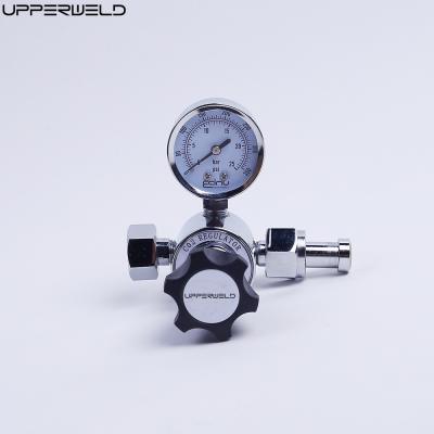 Cina Regulatore di gas CO2 Misuratore di flusso di ossigeno azoto Valvola riduttrice di pressione in acciaio inossidabile in vendita