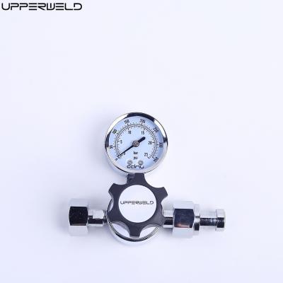 Cina Regulatore di gas CO2 Misuratore di flusso di ossigeno azoto Valvola riduttrice di pressione in acciaio inossidabile in vendita