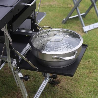 Cina Tavolo da campeggio in alluminio multifunzionale per cucinare e barbecue facili nelle attività all'aria aperta in vendita