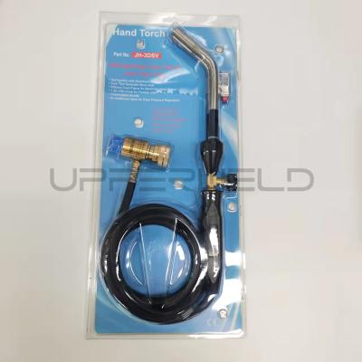 Cina Supporto personalizzato Push Button Ignition Mapp Gas Propane Brazing Torch con due bruciatori OEM in vendita