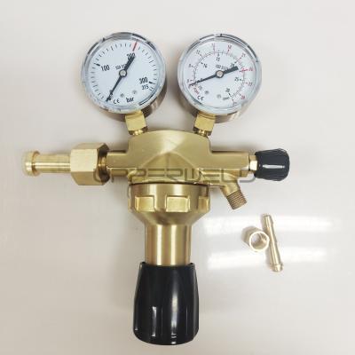 Cina G3/4 di ottone connessione di ingresso filo regolatore del gas di azoto per ossigeno azoto e CO2 in vendita