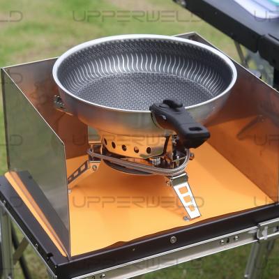 China Modernes Design Camping Küche Tisch mit Aufbewahrung Schrank Weißpapierbox Paketmethode zu verkaufen