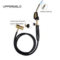 China OEM Adjustable Flame Control Mapp Propane Torch with Self Ignition Trigger and 1.5m Hose for sale