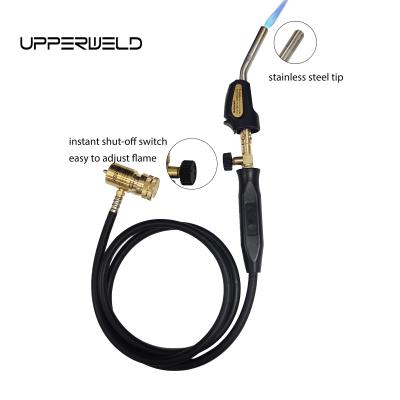 Cina OEM regolabile controllo della fiamma Mapp torcia al propano con innesco auto-accensione e tubo di 1,5 m in vendita