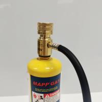 China OEM Adjustable Flame Control Mapp Propane Torch with Self Ignition Trigger and 1.5m Hose for sale