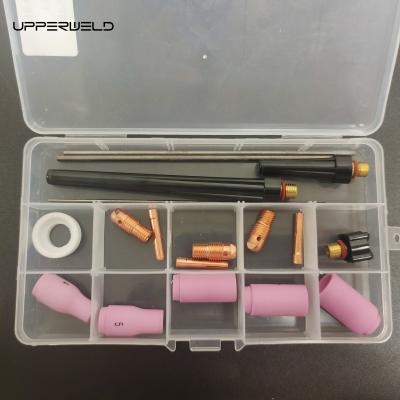 Cina Accessori essenziali per saldature TIG Kit di ugelli in ceramica 13N per pezzi di ricambio WP9/20 per torce in vendita