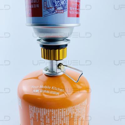 China Rellenar sin esfuerzo los cilindros de propano con el adaptador del tanque de gas de gas licuado de acampada y la antorcha MAPP en venta