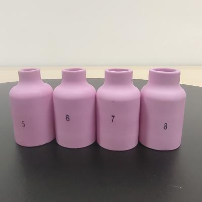 China Duurzame 54N keramische spuitstuk voor WP17/18/26 Essentiële TIG-sweislampen accessoires Te koop