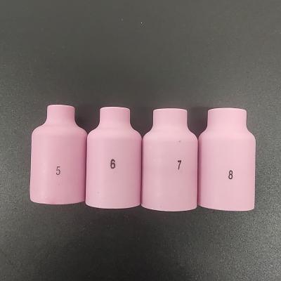 China Duurzame 54N keramische spuitstuk voor WP17/18/26 Essentiële TIG-sweislampen accessoires Te koop