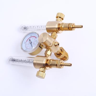 Cina Regulatore di argon ad alta pressione doppio misuratore di flusso di CO2 per il collegamento a gas di saldatura Mig Tig in vendita