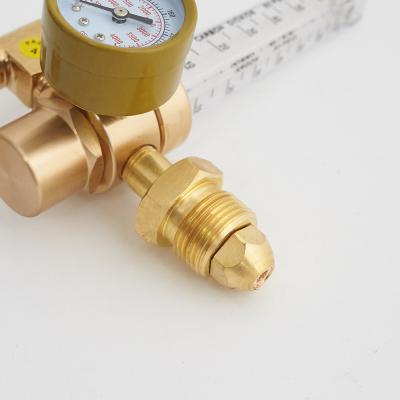 Cina Reduttore di gas CGA320 CGA580 Connessione di ingresso TIG Saldatore MIG Saldatore CO2 misuratore di flusso regolatore di argon in vendita
