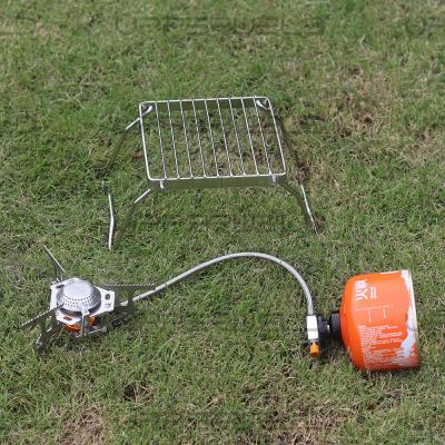 Cina Stufa da campeggio a prova di vento a potenza di fuoco da 4600 W con accensione piezo leggera e portatile in vendita