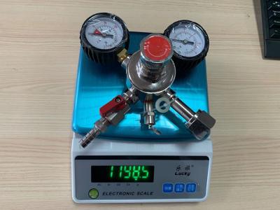 中国 CGA320/580 入口接続 上面溶接 CO2 アメリカ・ヨーロッパ向け 設計圧力調節器 販売のため