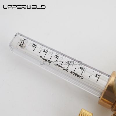 China Eensaagse CO2-argongasregulator TIG MIG Stroommeter 0-4000 psi Drukmeter Te koop