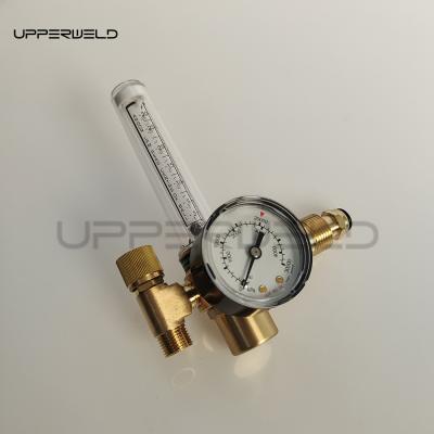 Cina Misuratore di flusso in rame pieno oro per regolatore di gas MIG TIG per argon/CO2 nell'industria della saldatura in vendita