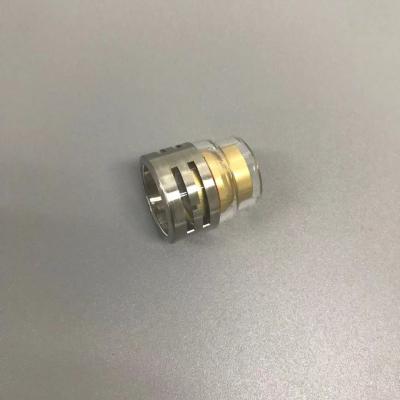 Cina WP-17/18/26 Champagne TIG accessori di torcia di saldatura 1.6mm/2.4mm/3.2mm Kit di ugelli trasparenti in vendita