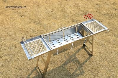 Cina Finitura pulita Grill esterno portatile da barbecue Grill pieghevole in acciaio inossidabile Grill senza fumo in vendita