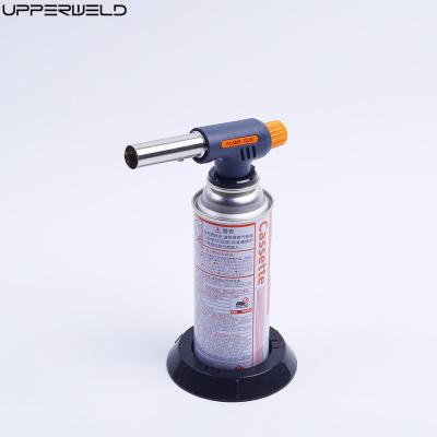 Cina Cucina riscaldamento Torcia a gas di butano con capacità di 112g Fucile a fiamma Saldatura Torcia accenditore in vendita