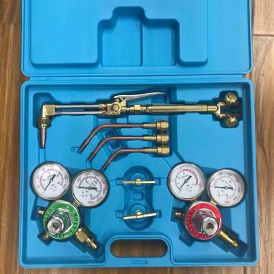 China Draagbaar snij- en lasgastoortset zuurstof-acetyleensweisgereedschap met een capaciteit van 6 kg Te koop