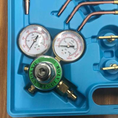 China Draagbaar snij- en lasgastoortset zuurstof-acetyleensweisgereedschap met een capaciteit van 6 kg Te koop