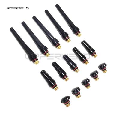 Cina WP-17/18/26 Torcia di saldatura di ottone e plastica 12pcs TIG Back Cap Kit 57Y02 57Y03 57Y04 in vendita