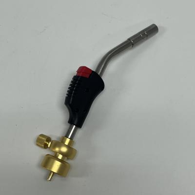China Trigger start gas lassen propaan fakkelkop voor handgestookte cilinder soldering brazen Te koop
