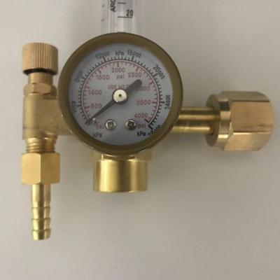 China CGA320 Redutor de pressão de fluxo CO2/Argão para solda multiuso TIG MIG à venda