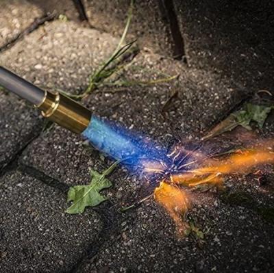 China OBM-ondersteuning CGA600 Soldeer- en braasdraad Trigger-Start Torch Head Propane Mapp Torch 1300°C Te koop