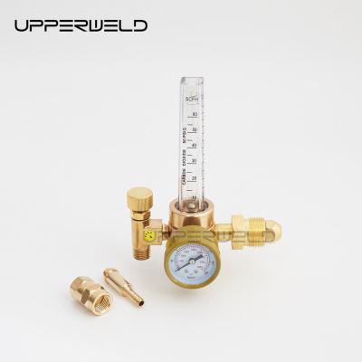 China Redutor de gás para máquina de solda Redutor de pressão CO2/argon MIG/TIG Regulador de caudal à venda