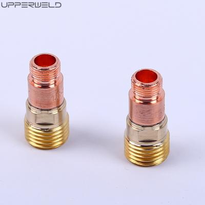 Cina WP-17/18/26 Lenti a gas stubby 10 Pyrex Coppa di vetro Tig Kit di torcia di saldatura per accessori TIG in vendita