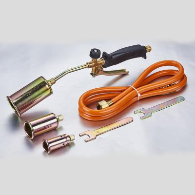 Cina Torcia di riscaldamento durevole Set di saldatura con leva di saldatura al propano con torcia a fiamma di erbaccia 10PCS in vendita