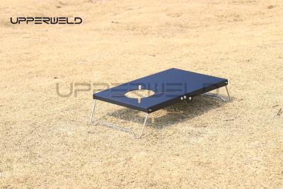 China Niet-roestbare opvouwbare tafel voor kamperen picknickbrandstof propaangas draagbaar en opvouwbaar Te koop