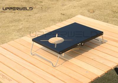 China Niet-roestbare opvouwbare tafel voor kamperen picknickbrandstof propaangas draagbaar en opvouwbaar Te koop