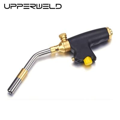 Cina 2.8KW Input termico nominale CGA600 Torcia a gas per la testa di chiusura di sicurezza per saldatura MAPP/PROPANO in vendita