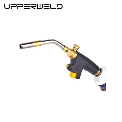 Cina 2.8KW Input termico nominale CGA600 Torcia a gas per la testa di chiusura di sicurezza per saldatura MAPP/PROPANO in vendita