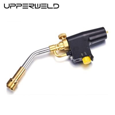 Cina CGA600 in acciaio inossidabile Thread Trigger-Start testa torcia per propano Mapp Torcia in vendita
