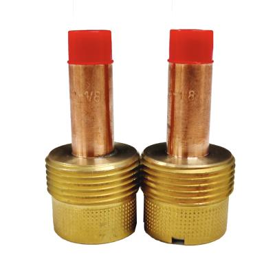 Cina TIG Gas Lens Collet Kit 45V116 1/16' 45V64 3/32' 995795 1/8' per WP17 18 26 Torcia in vendita