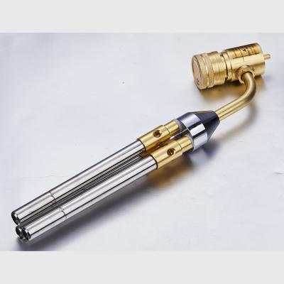 China 9.6KW entrada de calor nominal tocha de gás de cabeça tripla suporte personalizado para aquecimento por propano à venda